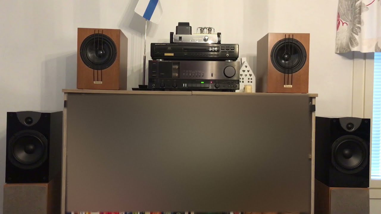 Audio Pro Black Diamond V2+ Luxman LV105 - YouTube