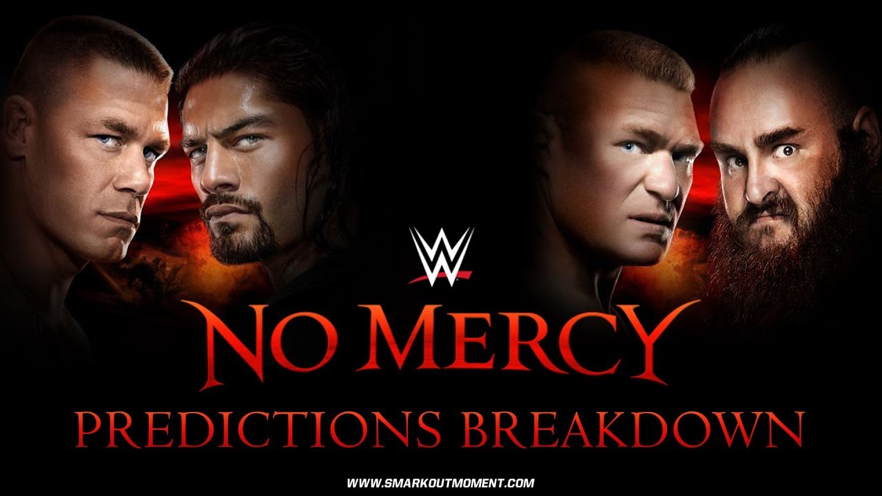 WWE NO MERCY 2017 PPV Event Match Card and Predictions Rundown - YouTube