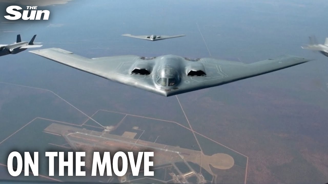 US deploys bunker-buster bomb carrying B-2 planes to new military base ...