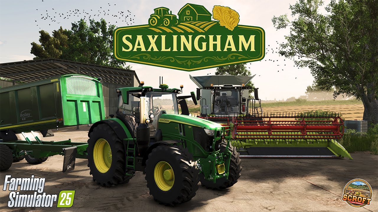 NEW SERIES!! Saxlingham | Episode 1 | Farming Simulator 25 Let’s Play ...