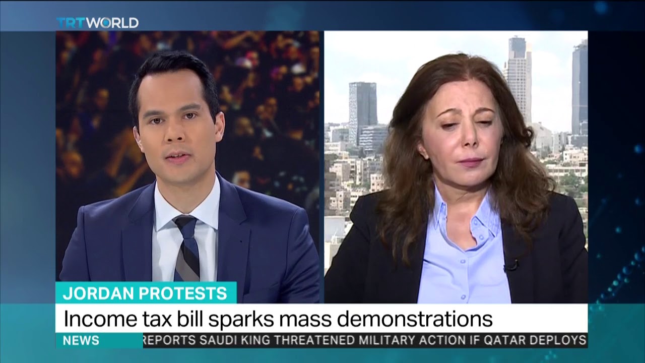 Jordan Protests: Lamis Andoni talks to TRT World - YouTube
