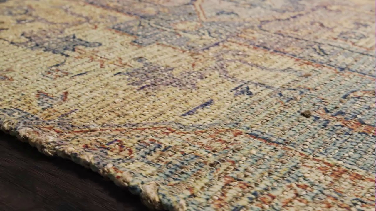 Loloi Cornelia Cor-03 Gold - Fiesta Area Rug - YouTube