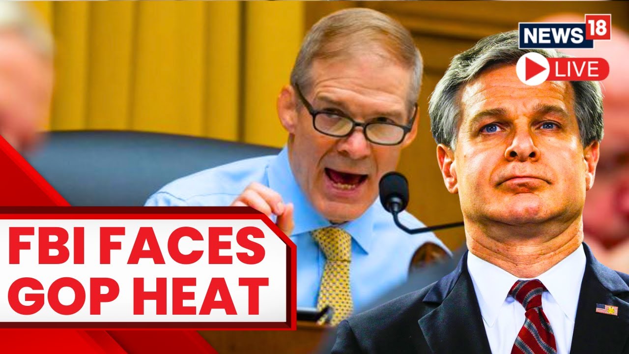 GOP Led Congress Panel Grills FBI Director Wray | Christopher Wray ...