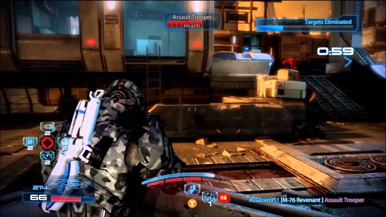 Mass Effect 3 M-76 Revenant Gameplay! - YouTube