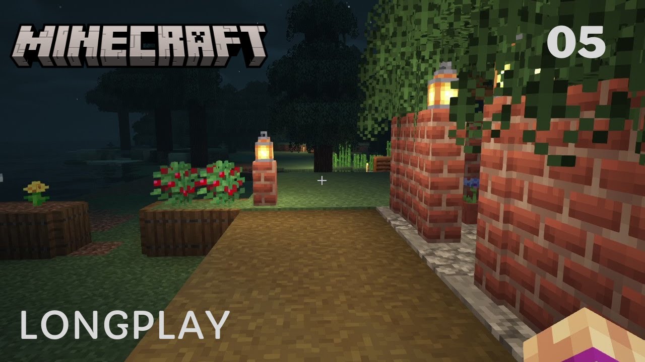 Minecraft Peaceful Longplay - Building A Cozy Spruce Cottage # 5 (No ...