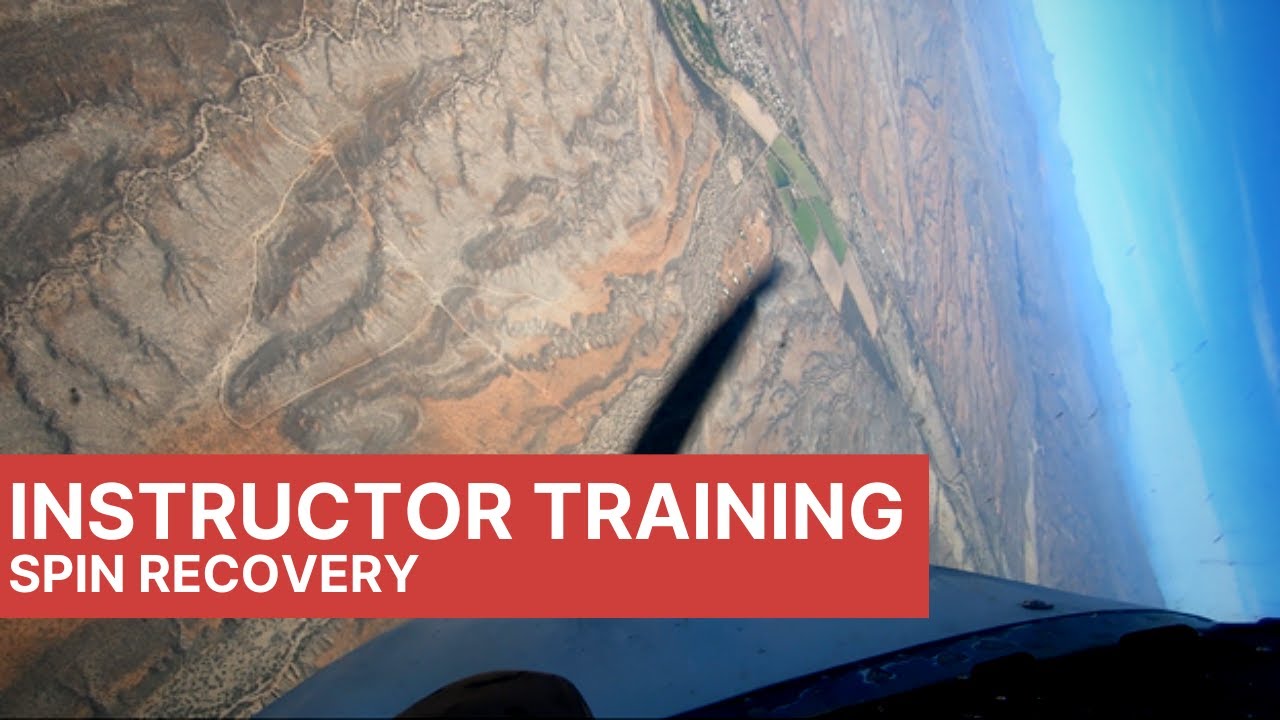 Smith's Update : Flight Instructor Spin Training - YouTube