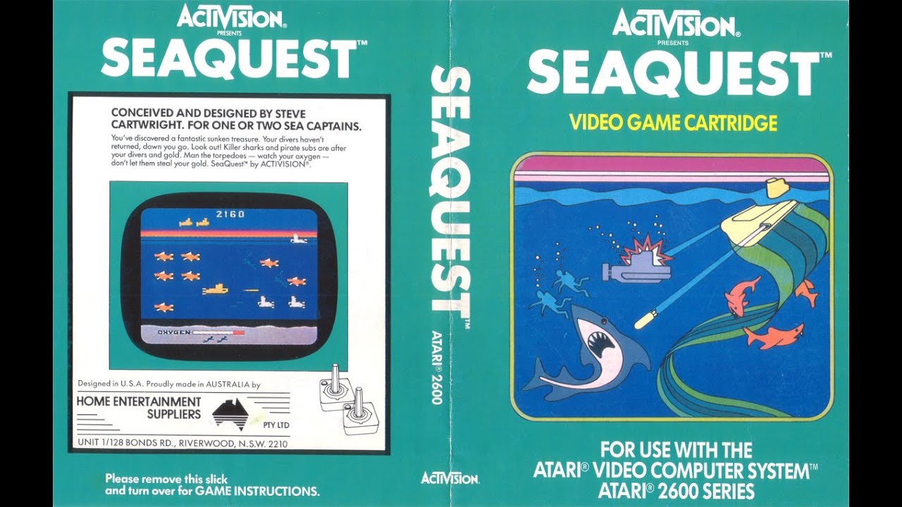 Seaquest for the Atari 2600 - YouTube