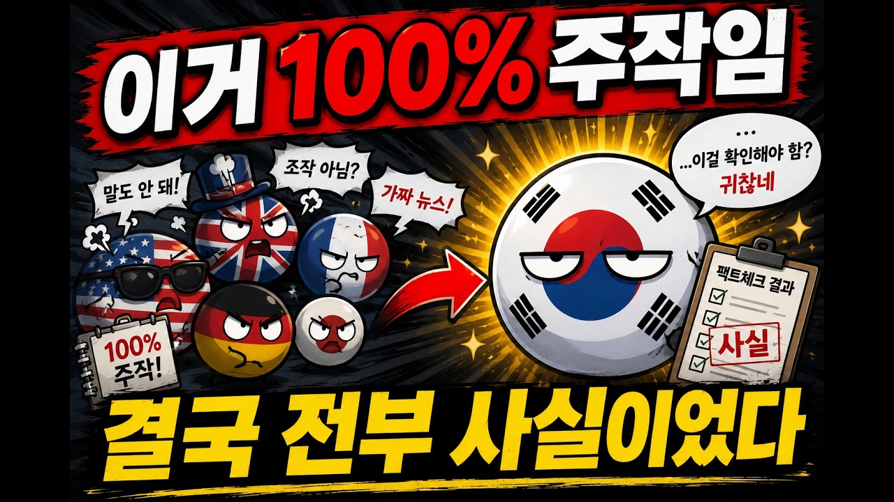 👉 "이거 100% 주작이다" 외국인들이 충격받은 한국 실화 [통합본] - YouTube