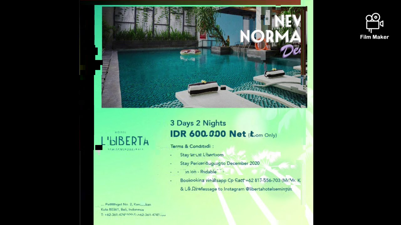 LIBERTA HOTEL SEMINYAK BALI - YouTube