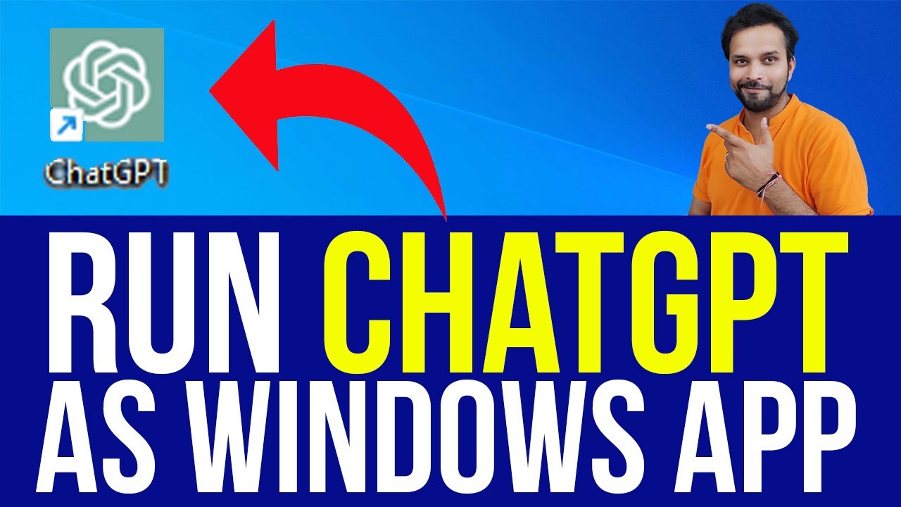 How to Run ChatGPT as a Windows App - YouTube