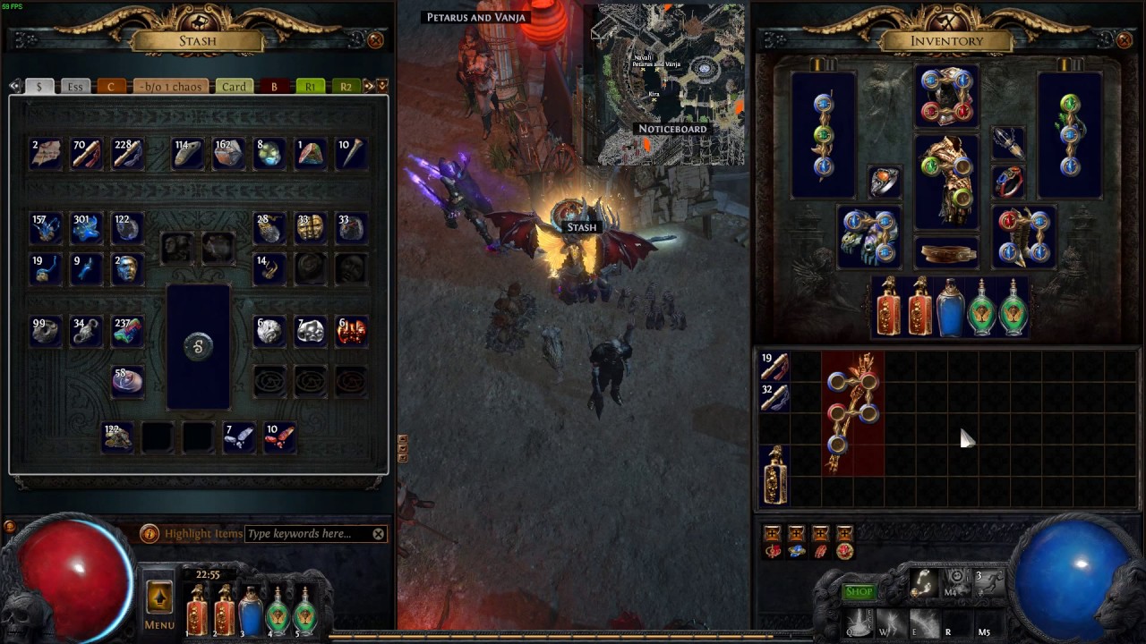 Path of Exile How to 5 Link - YouTube