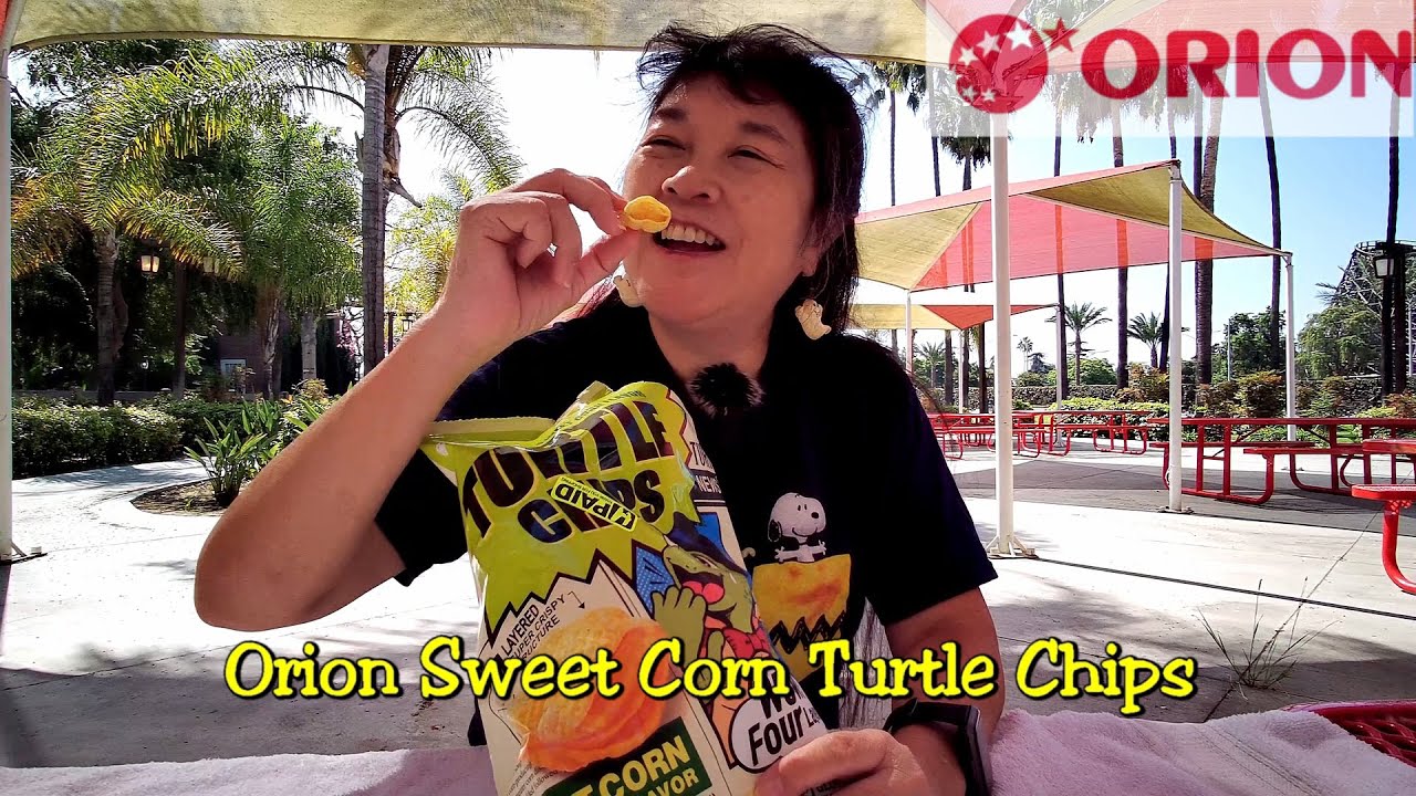 Orion Sweet Corn Turtle Chips #2021FallFlavors #Quarantine2021 - YouTube