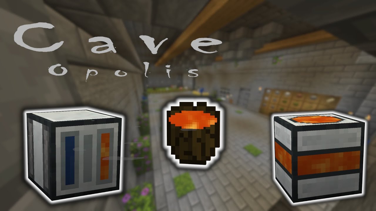 Caveopolis Modded Minecraft Lava Production 2 Youtube