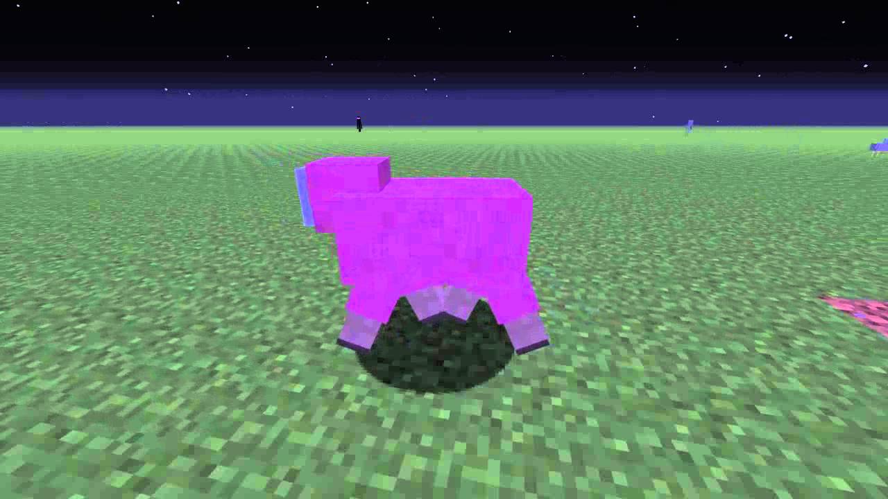 Exploding tnt (pink sheep) - YouTube
