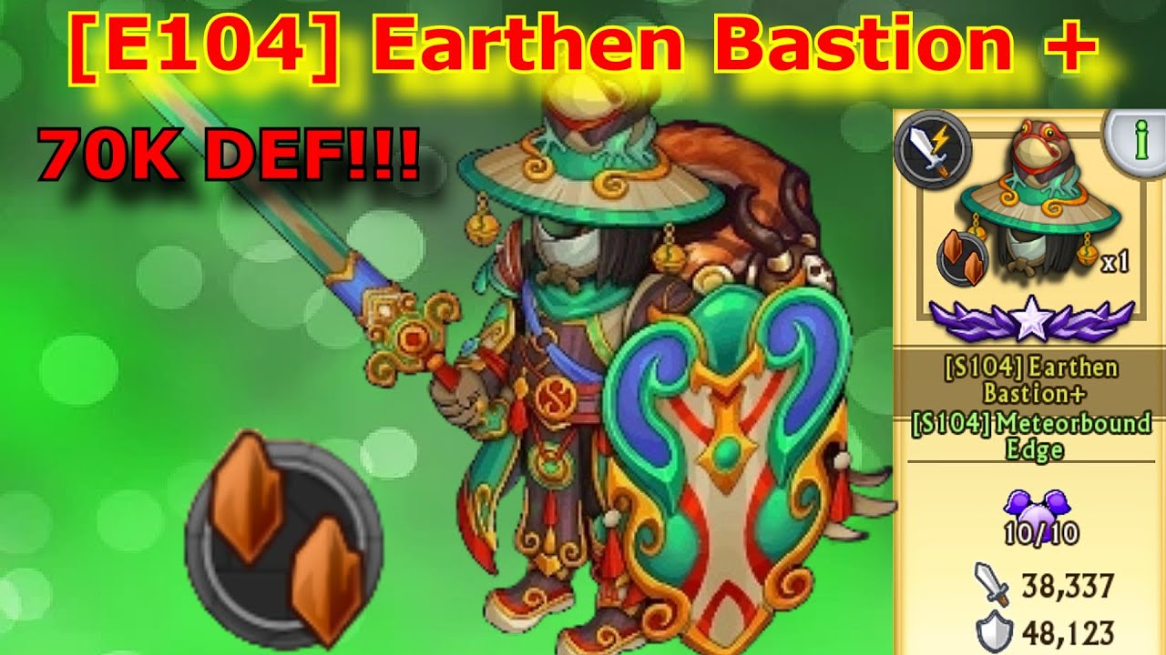 [E104] Earthen Bastion Enhancement +! - Knights and Dragons [Elite ...
