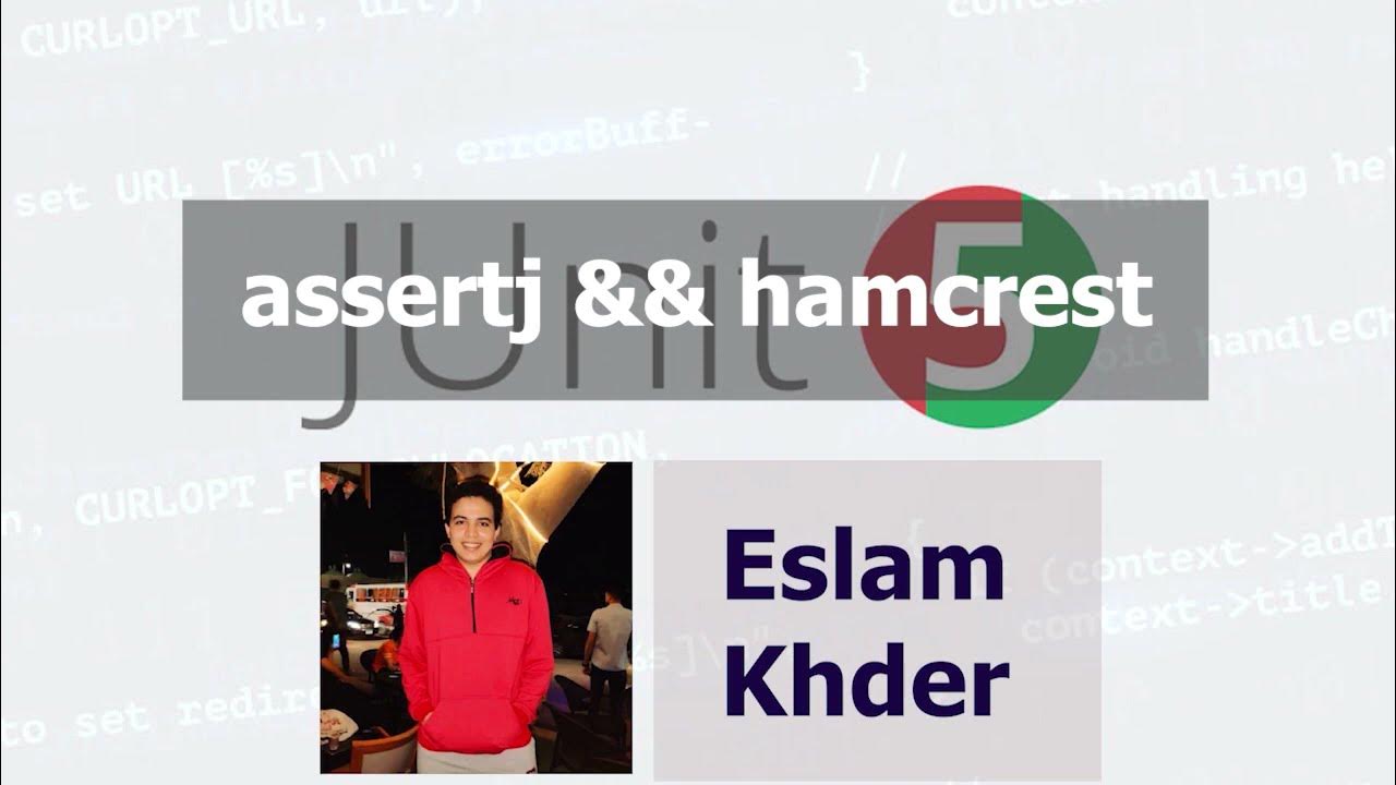 assertj && hamcrest - YouTube