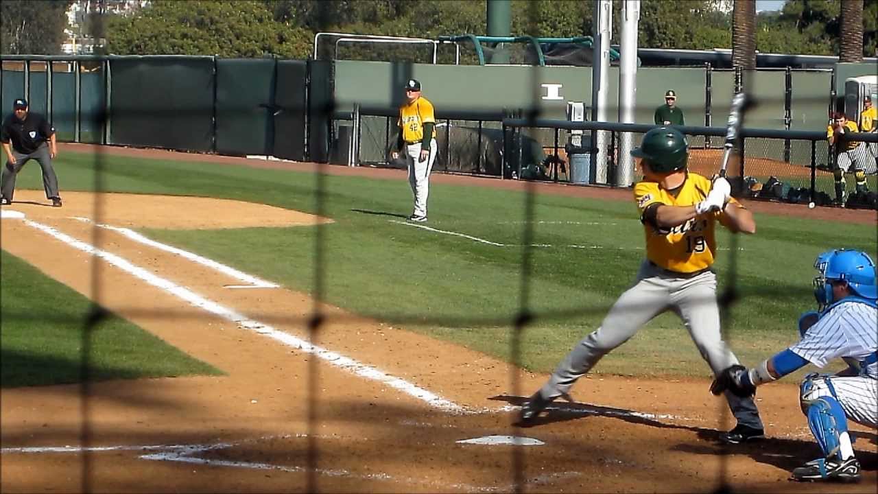 Logan Vick, Baylor Junior OF (vs. UCLA) - YouTube