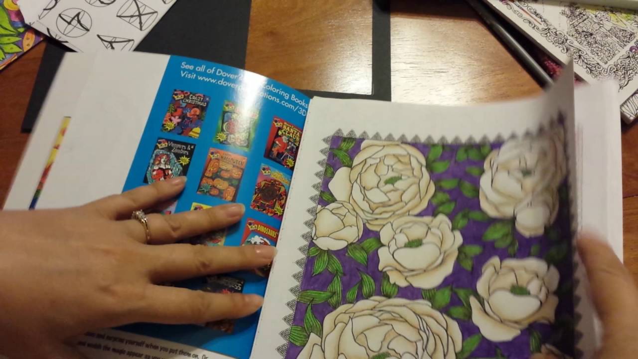 Coloring Books... How to make note cards - YouTube