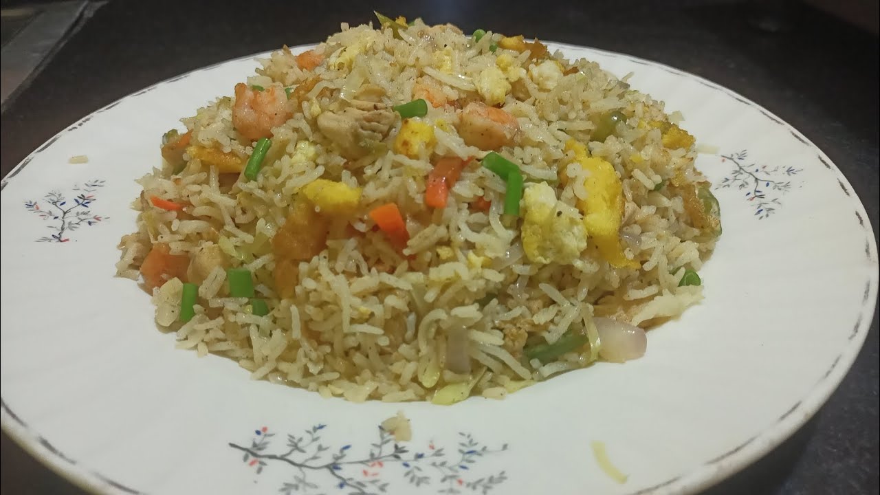 Mixed fried rice |Friedrice recipe restaurant style| Chinese mix fried ...