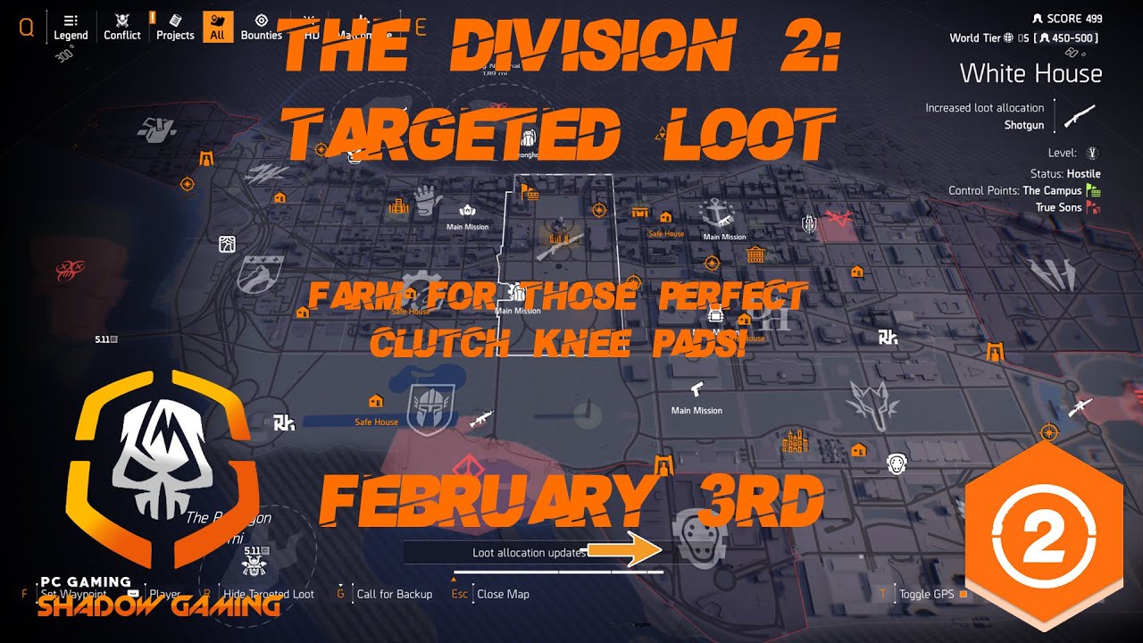 The Division 2 | Targeted Loot | Feb 3rd - YouTube