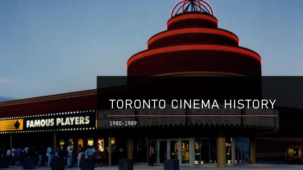 Toronto movie theatre and drive-in history 1980-1989 - YouTube