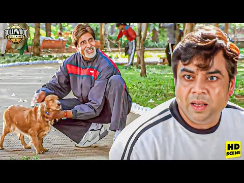 अच्छे कुत्ते जो हैं, वो अच्छे आदमी को काटते नहीं है बेटा ? Baghban Comedy Movie Scene | Paresh Rawal