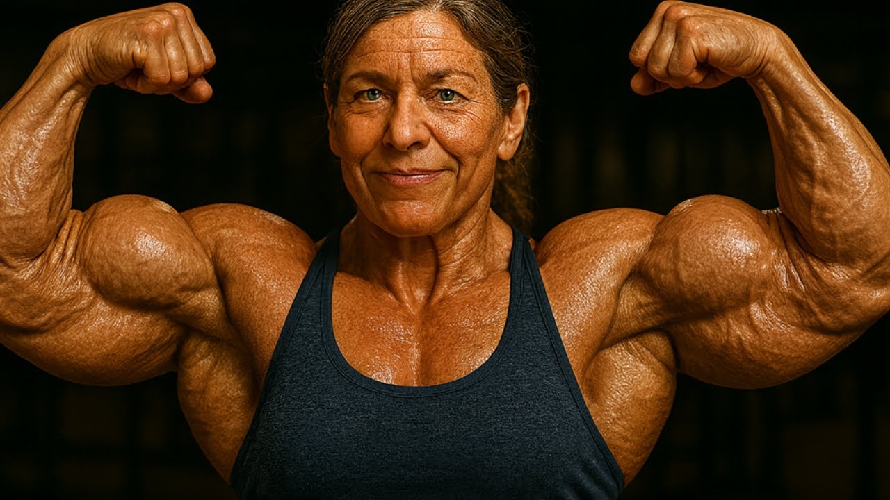 AMAZING FEMALE BODYBUILDER WITH TONED BICEPS : C ALMEIDA - YouTube