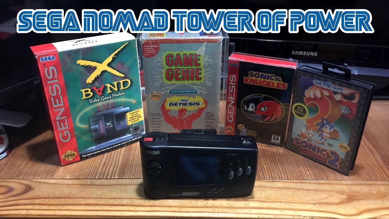 Sega Nomad "Tower of Power" - YouTube