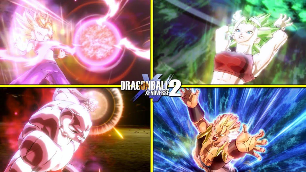 DBXV2 : Legendary Pack 2 Characters Moveset & Skills [Caulifla & Kale ...