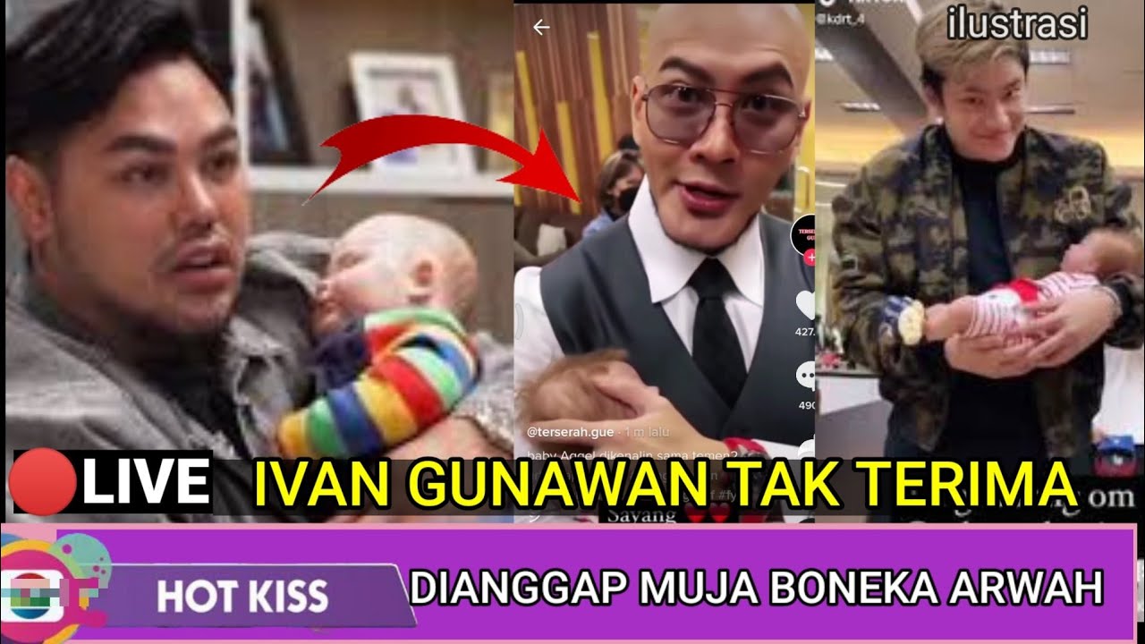 🔴IVAN GUNAWAN NGAMUK, ANAK IVAN SERING DIANGGAP BONEKA ARWAH,IGUN MARAH ...