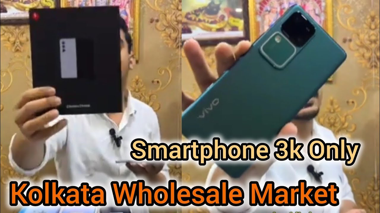 Kolkata Second Hand Wholesale Market || Smartphone only 3K || Used ...