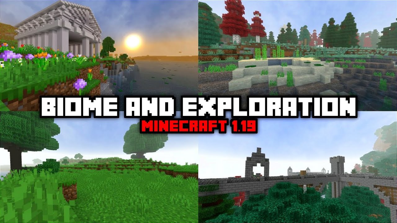 Structure Baru + Biome Baru | Biome and Exploration - Addon (Minecraft Showcase) - YouTube