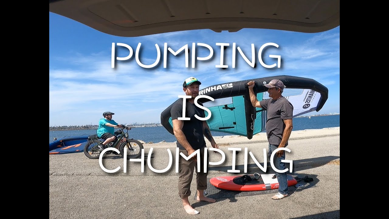 Pumping is Chumping - How to get on foil - Pumping tutorial - Wing Foil ...