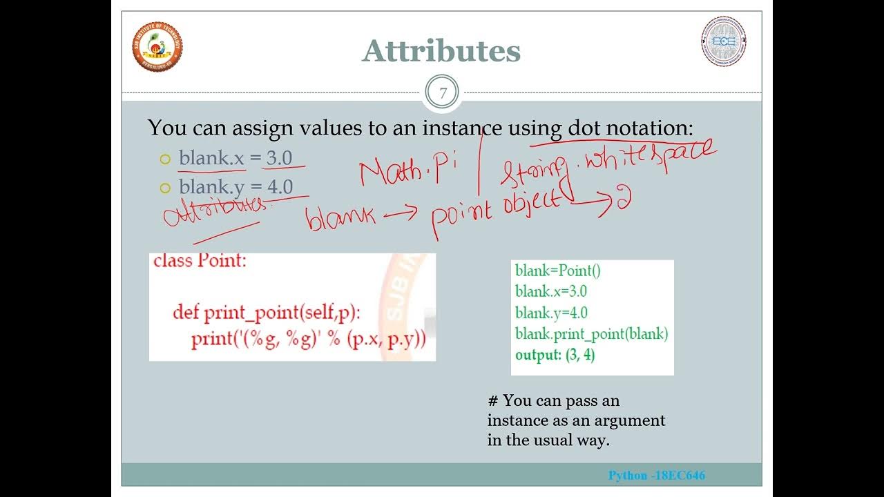 Pythonmodule 4 Classes And Objects Youtube