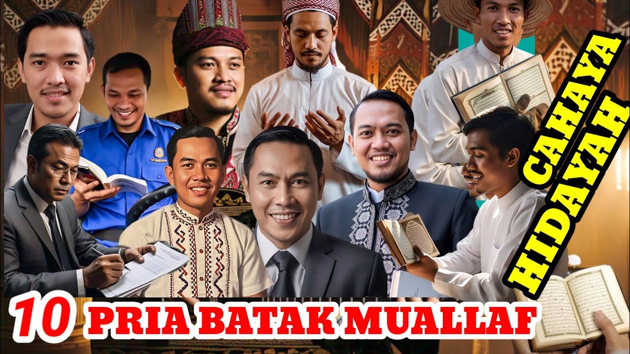 TERHARU ‼️PERJALANAN 10 PEMUDA BATAK MASUK ISLAM - YouTube