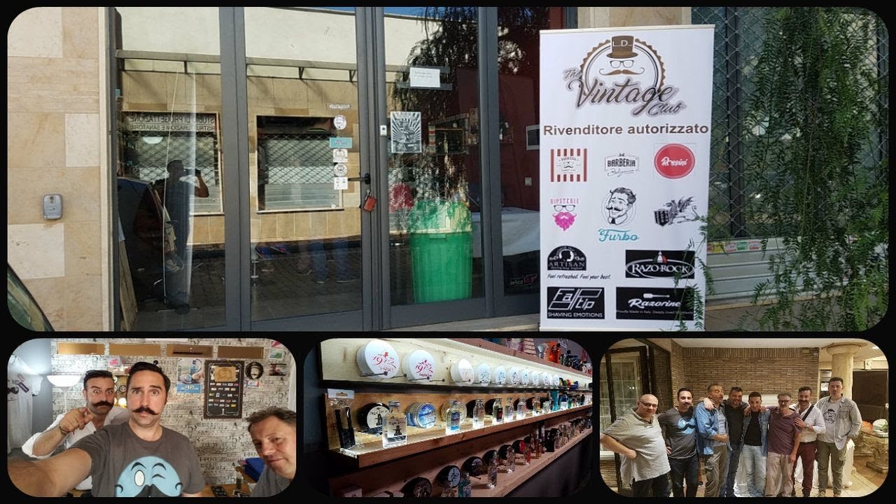 💈 Vlog: THE Vintage CLUB/LUCA DINARO - Rasoio & Pennello 💈 FILSLADE ...