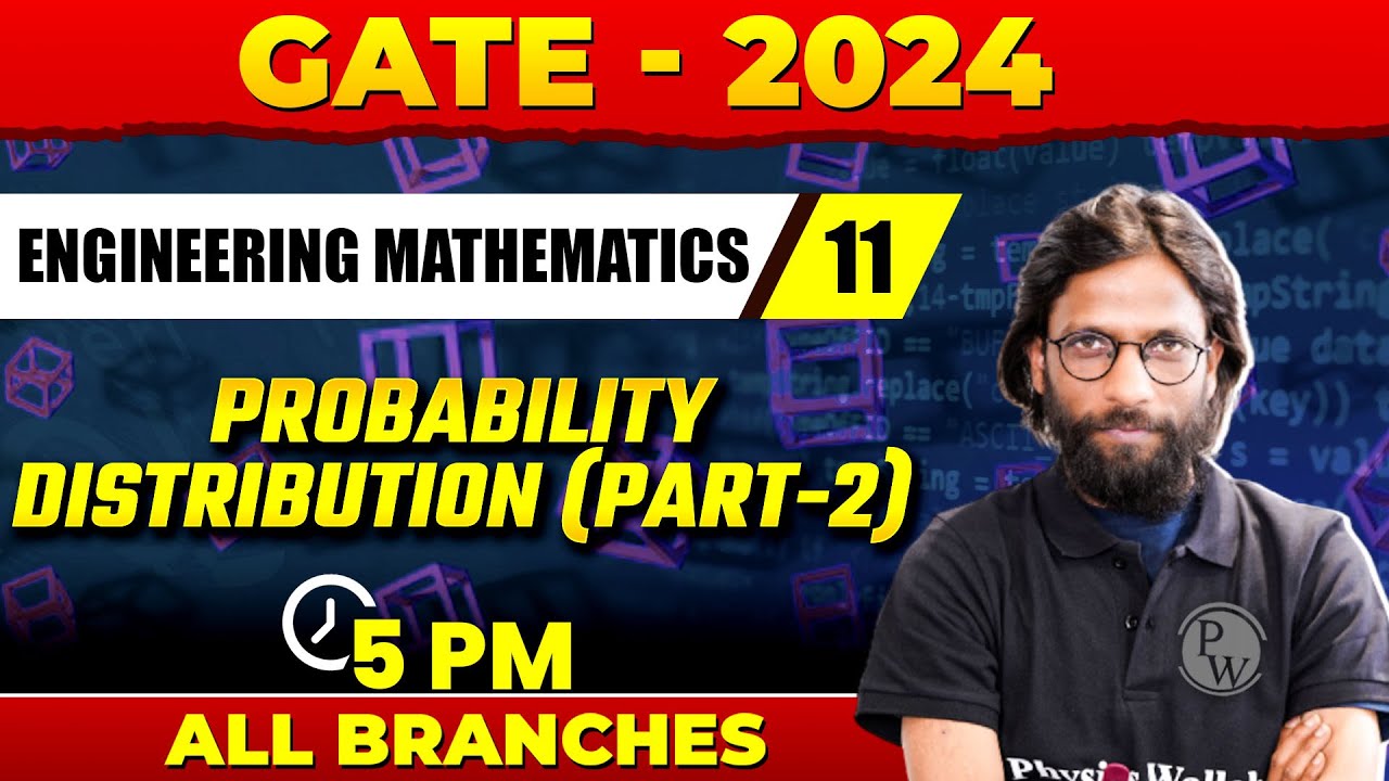 Engineering Mathematics 11 l Probability Distribution (Part-2) | GATE ...