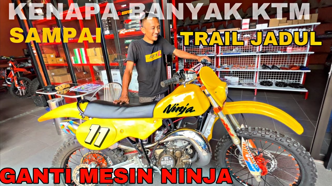 Trail Tua tenaga Muda 200 CC 2 TAK⁉️Tenaga badak - YouTube