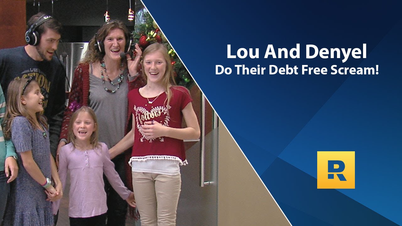 Lou & Denyel Do Their Debt Free Scream! - YouTube