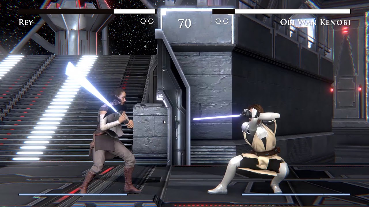 Force Combat Gameplay (A Fan Made Star Wars Game) - YouTube
