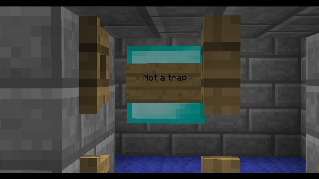 Minecraft HCF Trap design 3: Fake base trap - YouTube