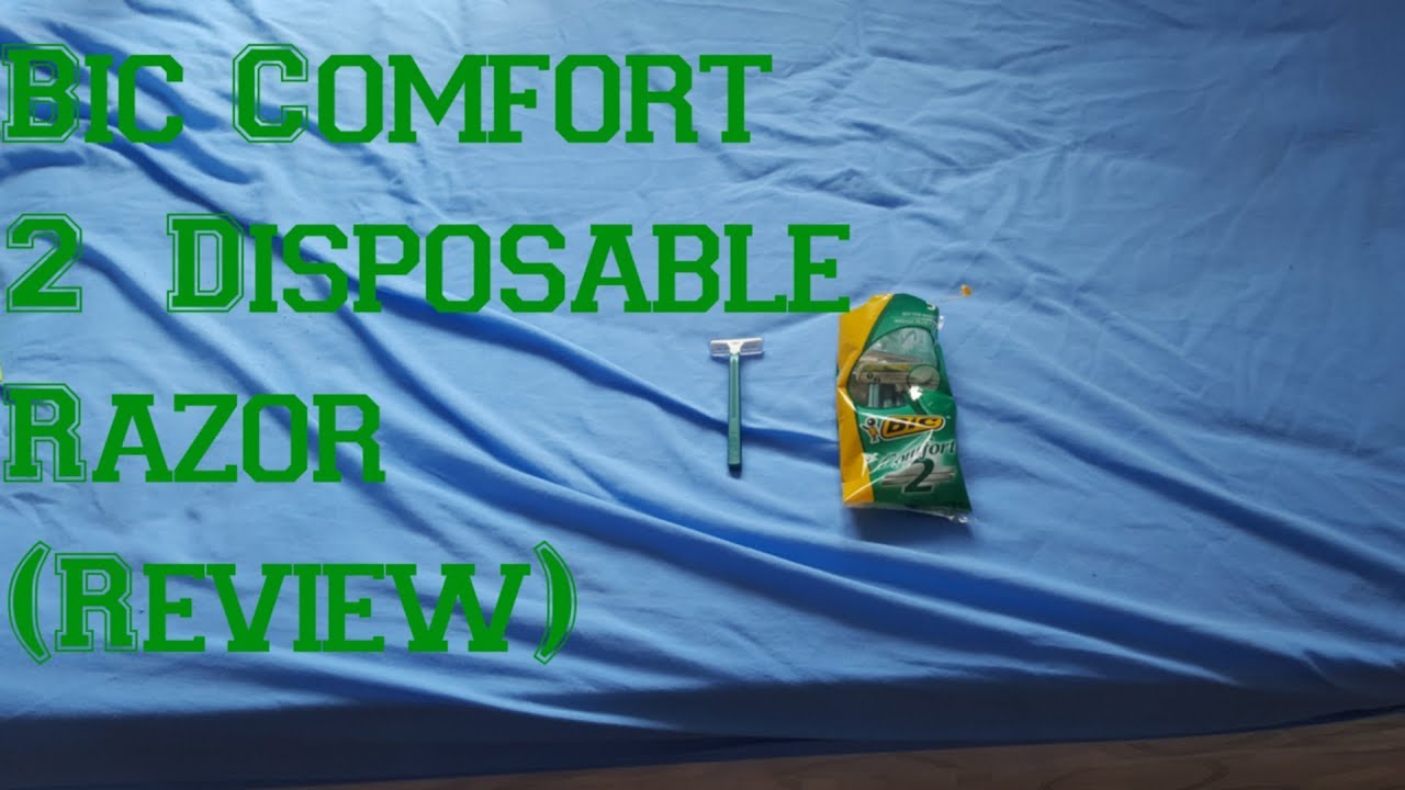 Bic Comfort 2 Disposable Razor (Review) - YouTube