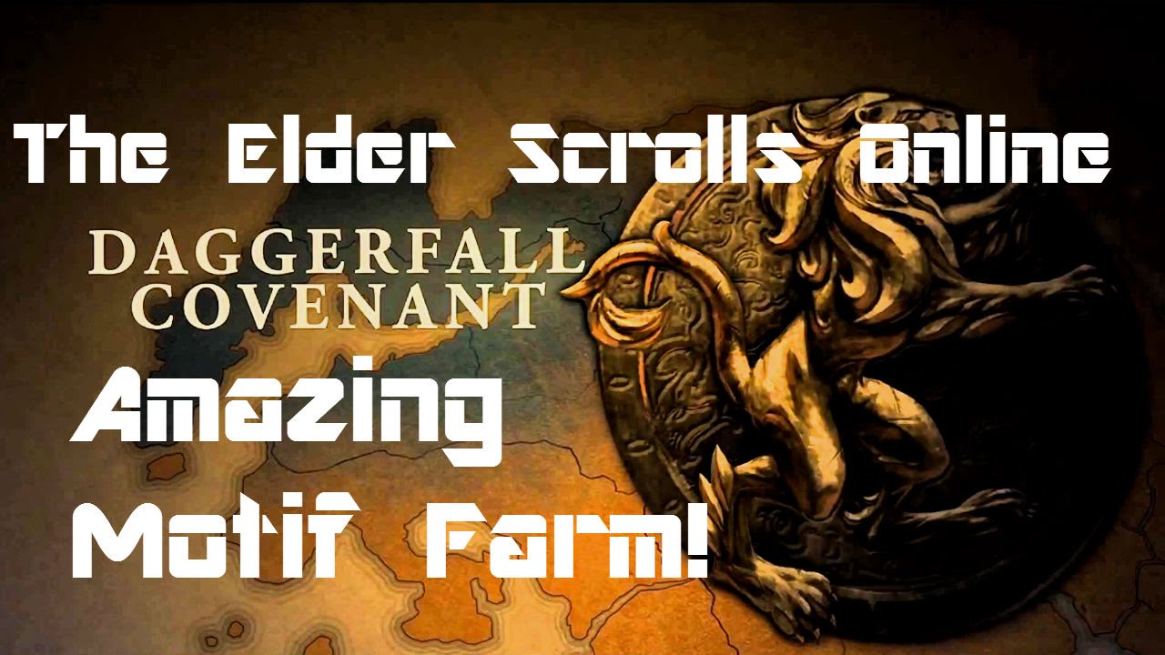 DAGGERFALL MOTIF FARM!- The Elder Scrolls Online (Xbox One) - YouTube