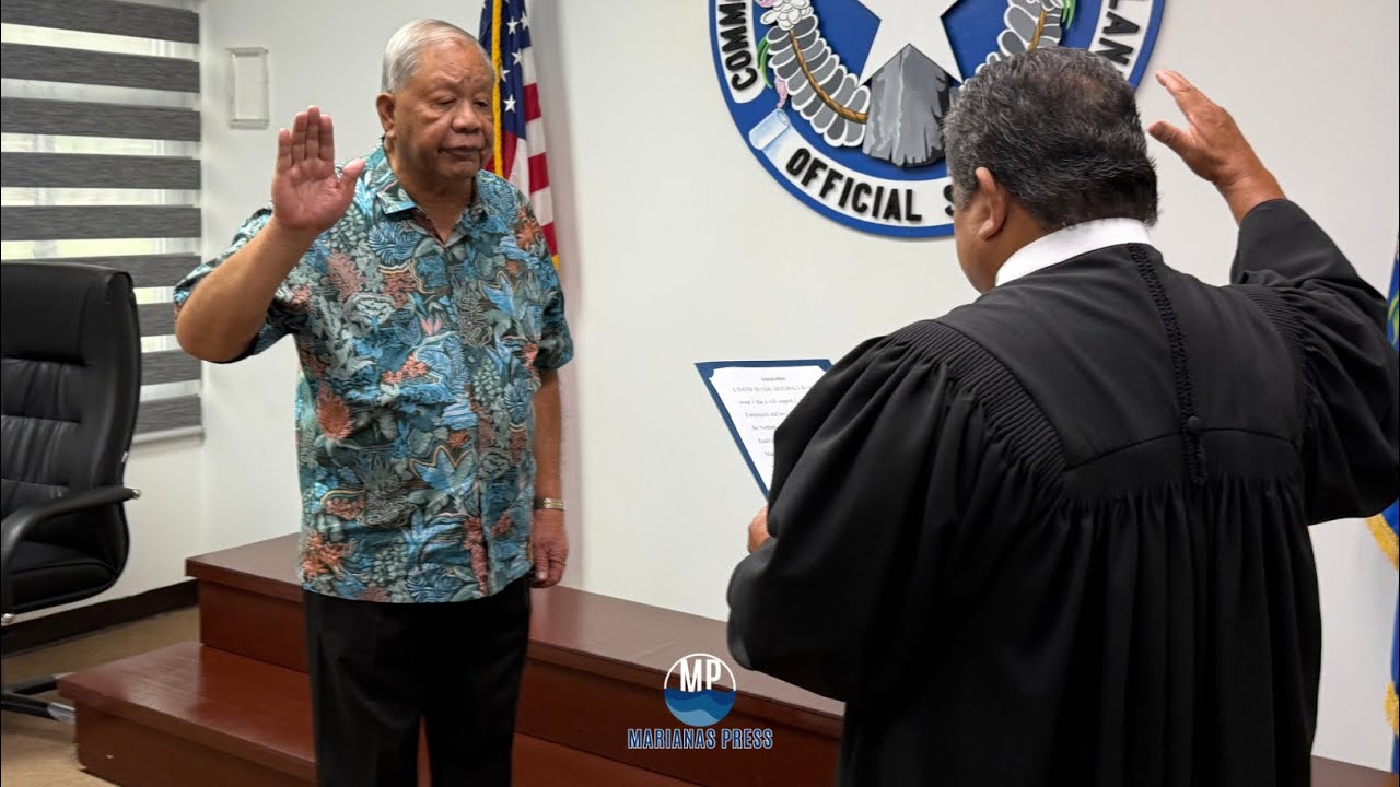 David Apatang is now CNMI Governor - YouTube
