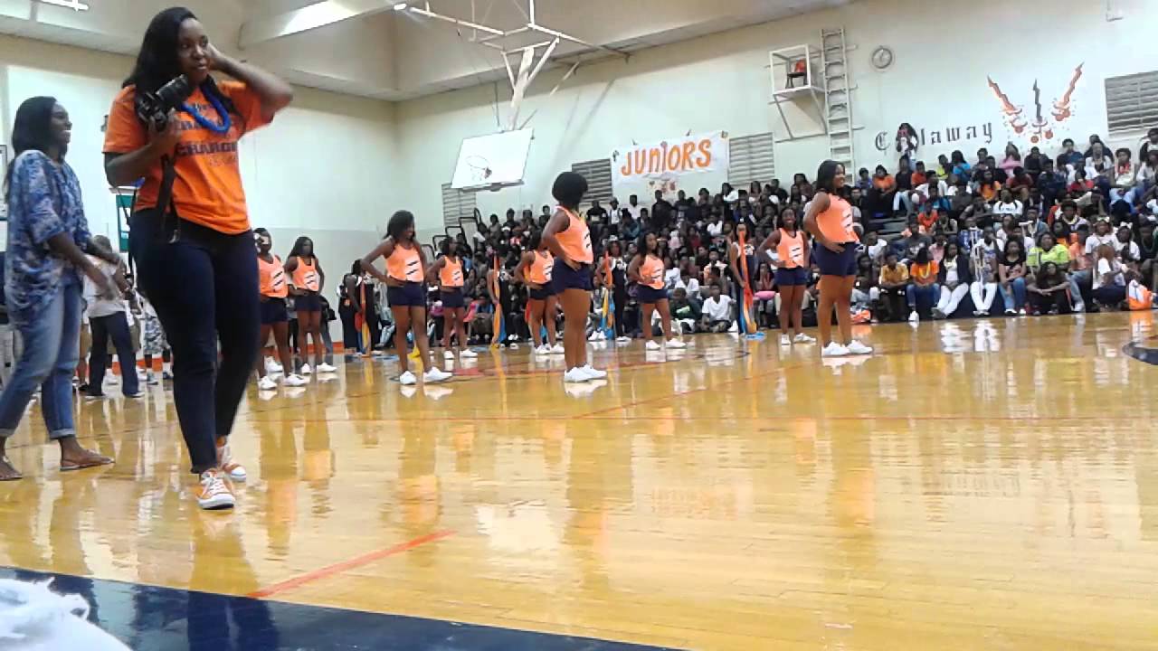 Callaway high school pep rally - YouTube