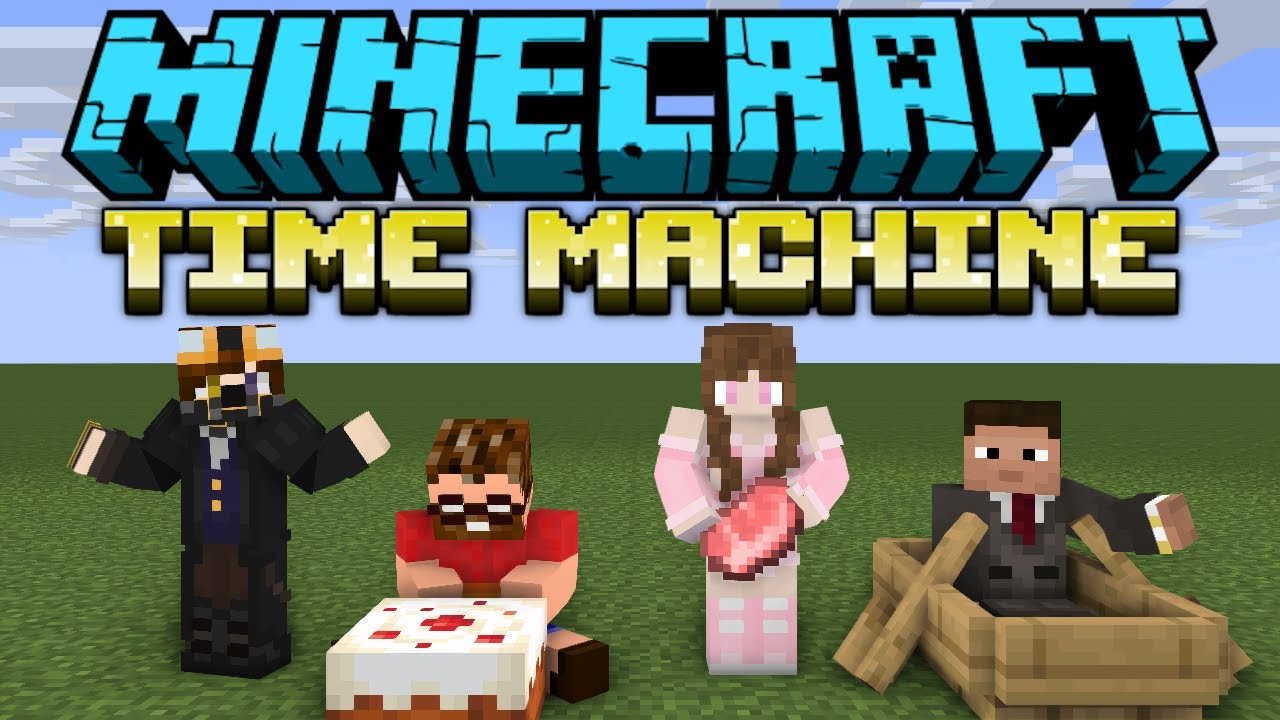Minecraft Time Machine: Beta 1.2 - YouTube