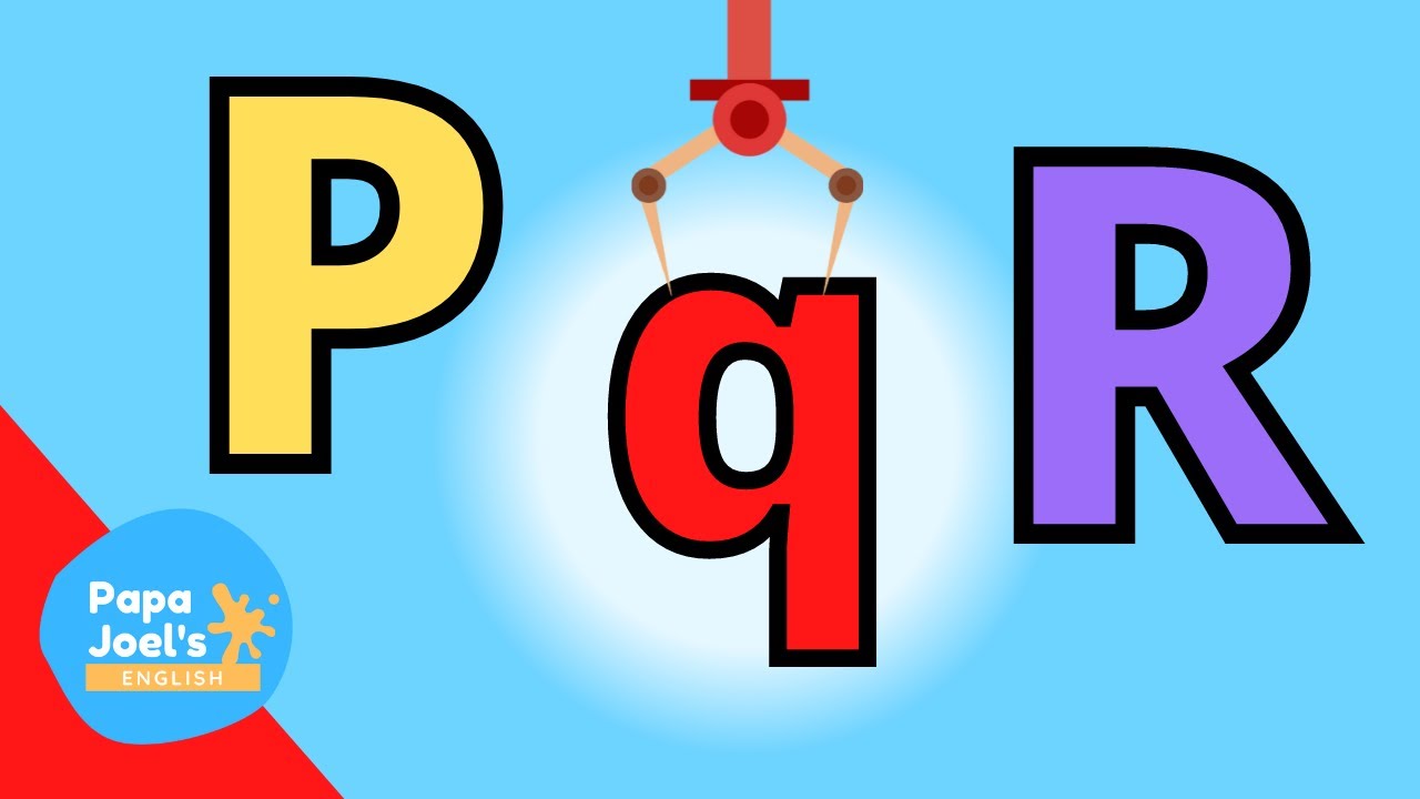 Letter sounds song with PQR words | Something yummy phonics songs - YouTube