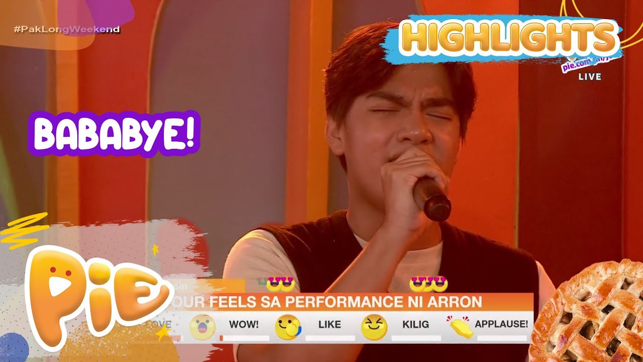 Arron Rebustes performs his newest single 'Bababye' | PIE Channel - YouTube