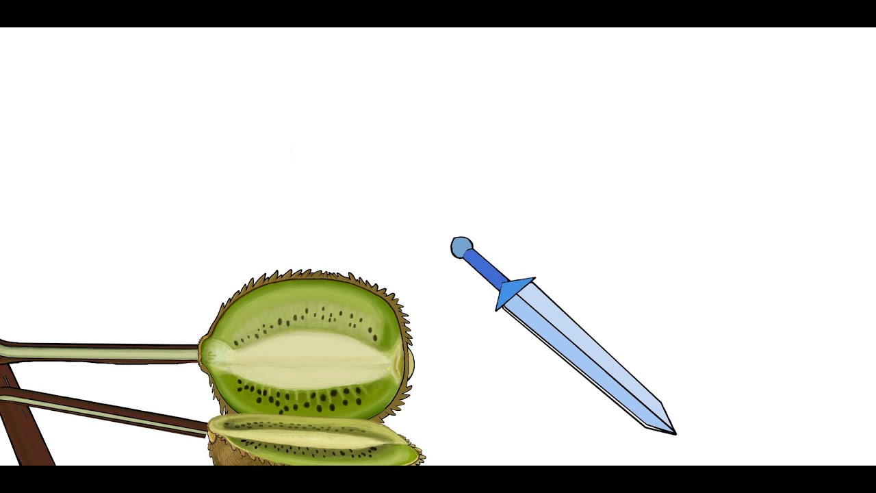 KIWI SLICE ANIMATION TEST - YouTube