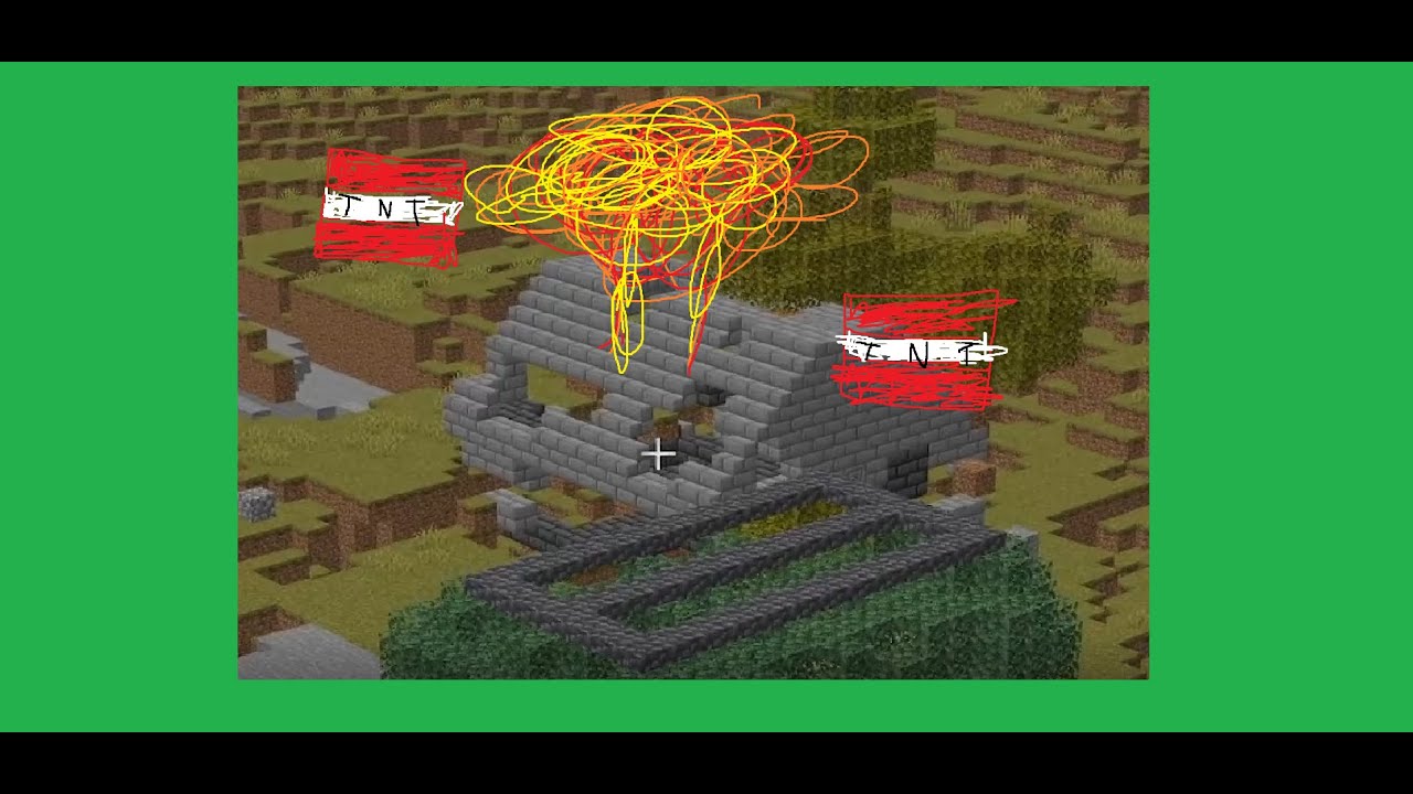 I blew up an ugly Minecraft base - YouTube